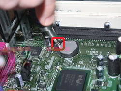 How to change the BIOS/CMOS battery