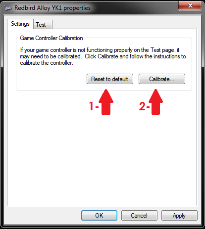 YK1 Yoke Calibration Guide