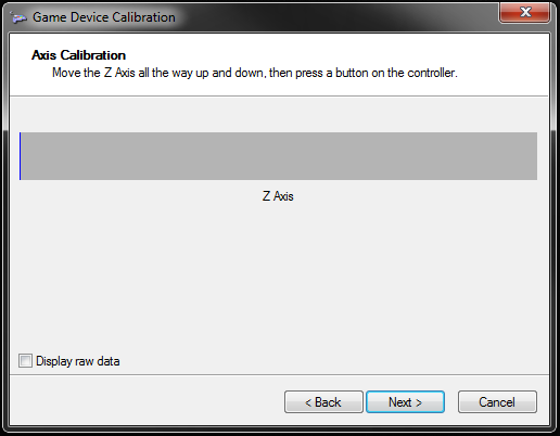 TD/TD2 Controls Calibration