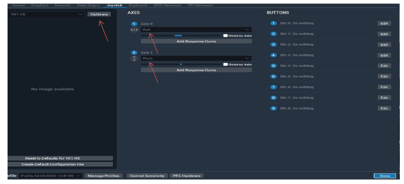 How to Configure the YK1 Yoke in X-Plane