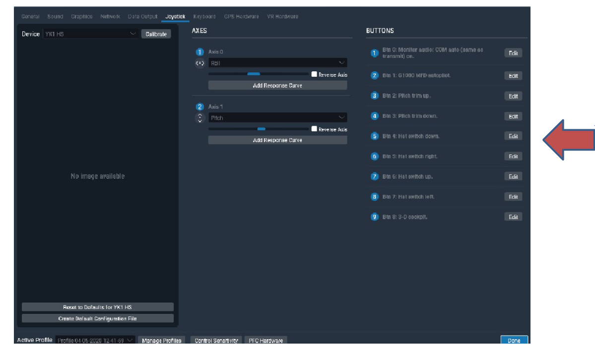 How to Configure the YK1 Yoke in X-Plane