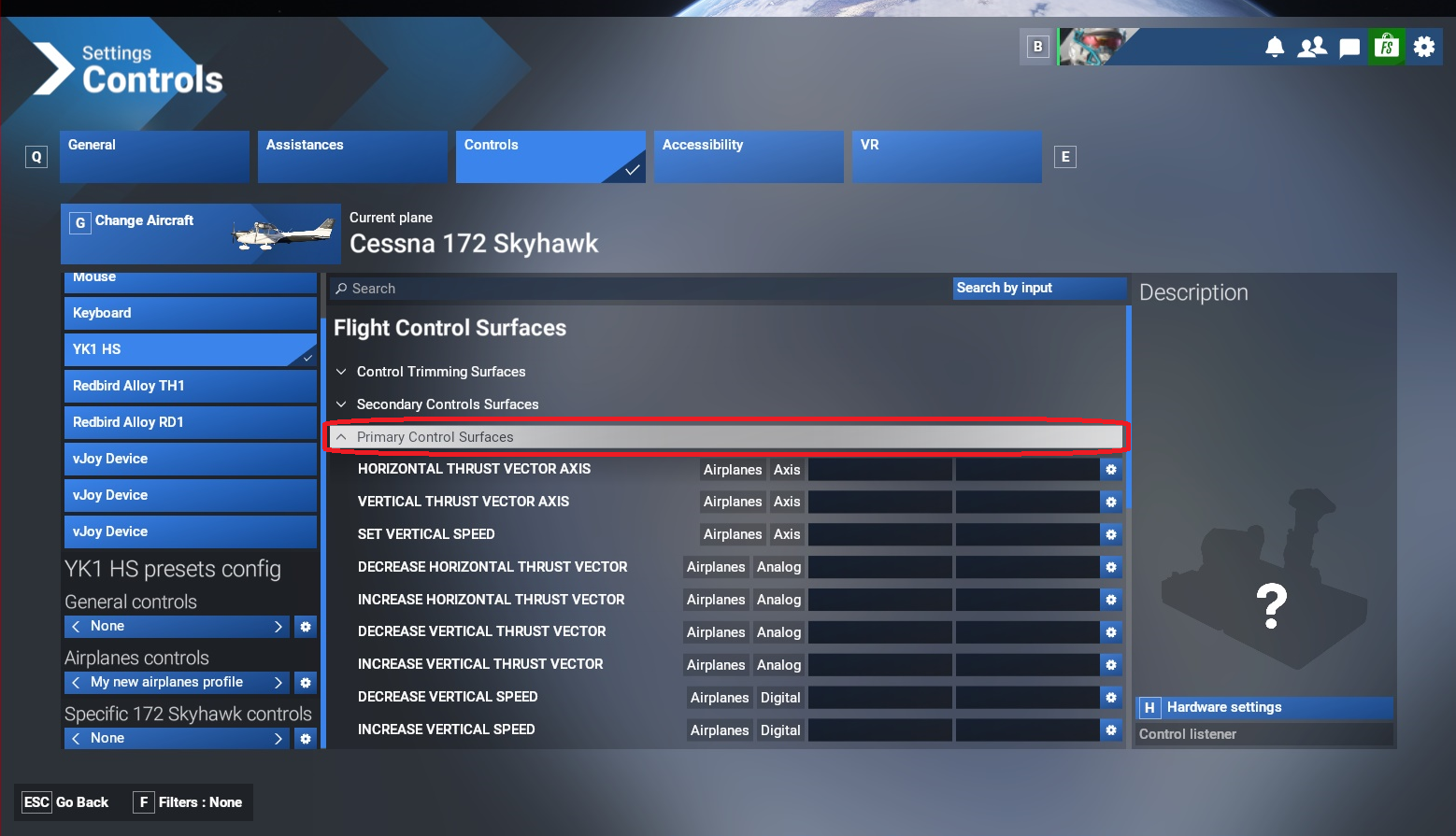 How to Configure Your Redbird Alloy RD1 Rudder Pedals in Microsoft ...