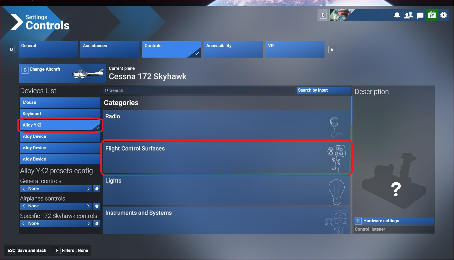 How to Configure Your Redbird Alloy YK1 and YK2 Yokes in Microsoft ...